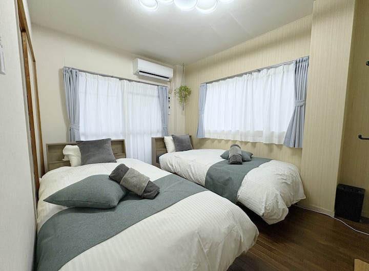 亀有駅9分｜2寝室＋キッチン｜貸切34㎡｜最大4名｜wi-fi完備 - Tokyo prefektur