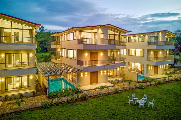 Mount Willow -9br At Stayvista-mountain View &Wifi - Igatpuri