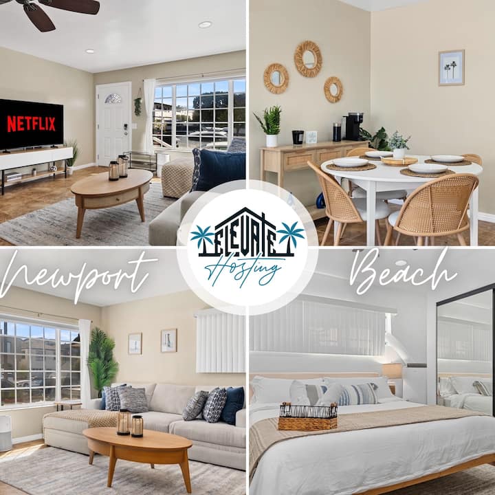 Newport Balboa • 2br • King •Wifi •Ac Steps 2 Sand - Newport Beach, CA