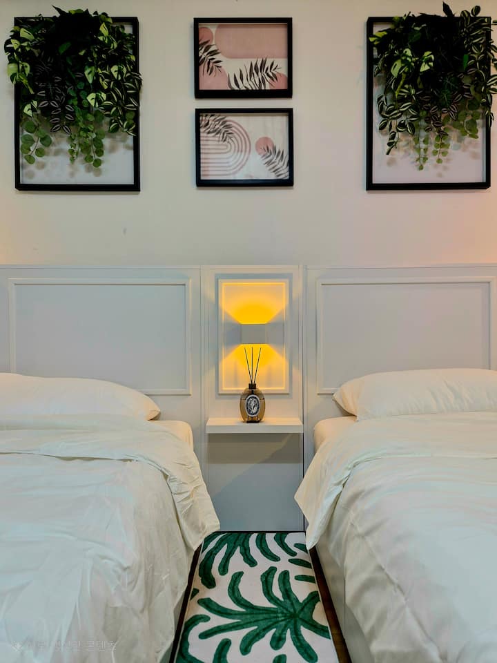 #오픈할인#Seoul Honey Stay#신림역 9분#공항버스에서 4분#편안한 침구# - Seoul