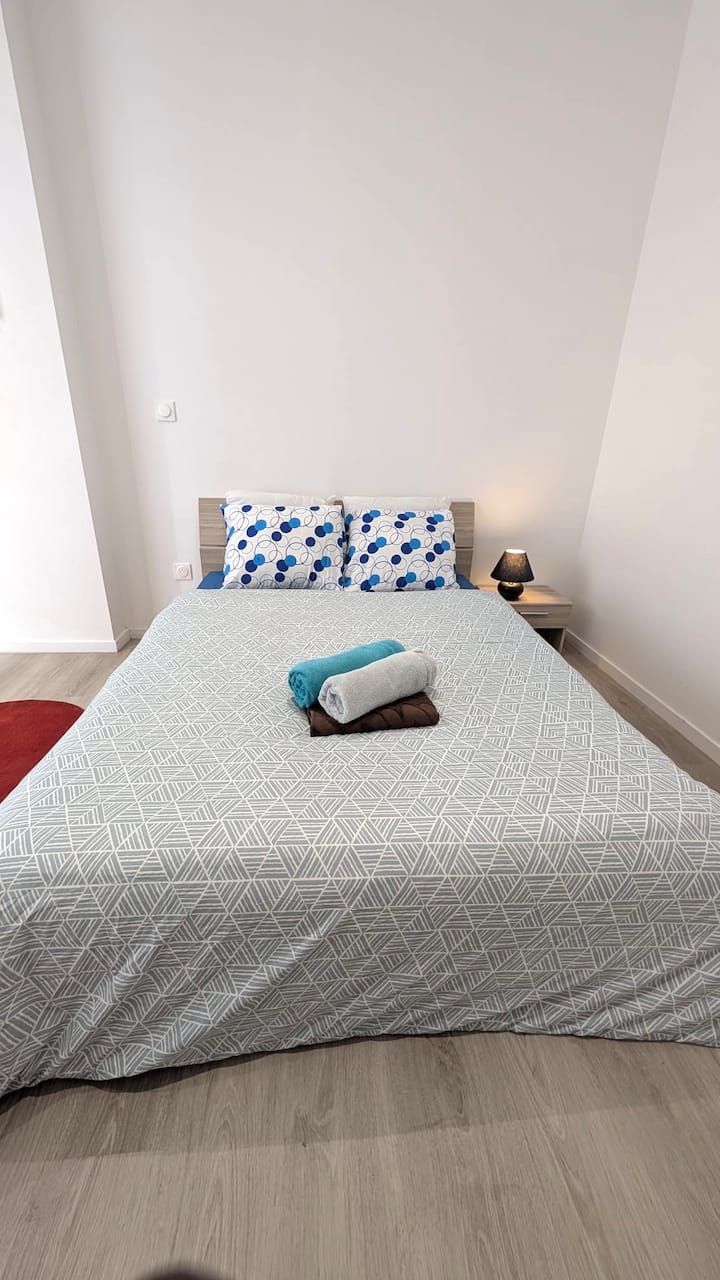 Chambre Simple Et Cosy Près Jean Monnet - Saint-Étienne