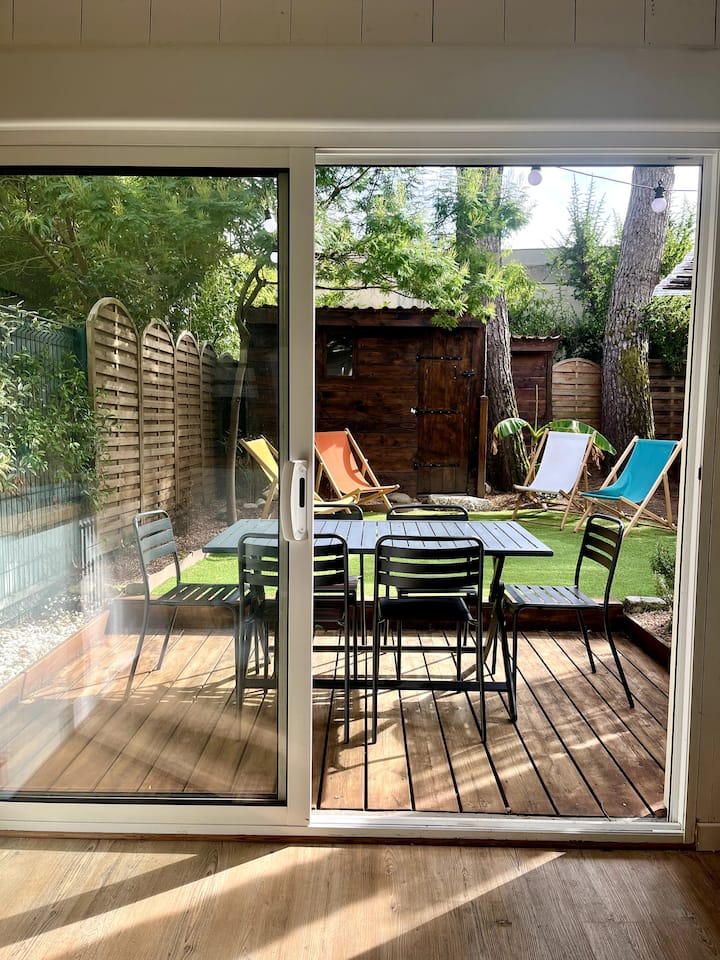 Maison Cosy : Proche Bordeaux, Jardin, Parking - Eysines