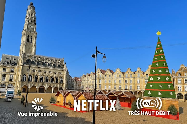 Appartement Cosy Et Home Cinéma Au Beffroi D’arras - Arras