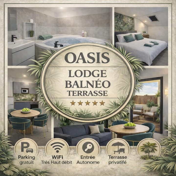 Oasis Lodge Balneo Terrasse Parc Expo Arena - Carnon