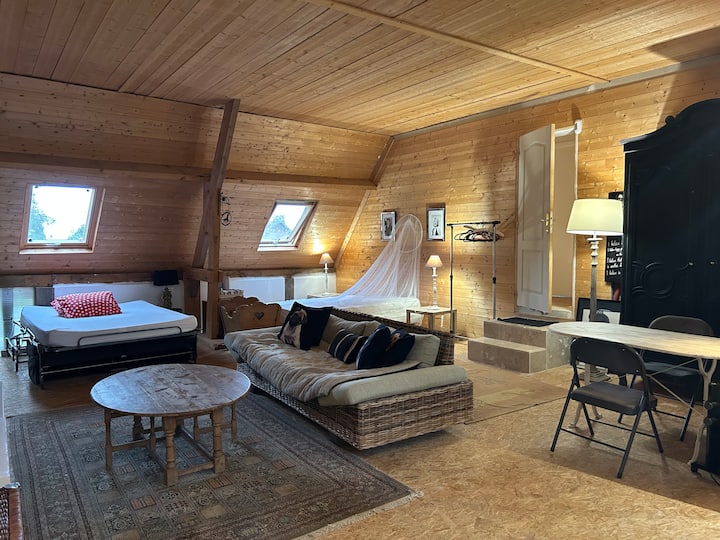 Chambre Pour 2 P Adossée à La Forêt 15m Deauville - Pont-l'Évêque