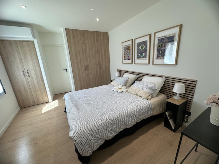 Bel Appartement Rez De Jardin Tout Confort, Clim - Solaize