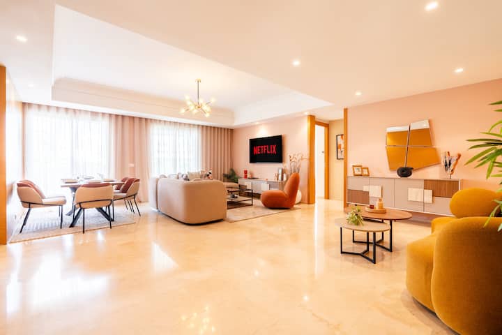Luxury 3 Bedroom Apartment In The Heart Of Cfc - Casablanca