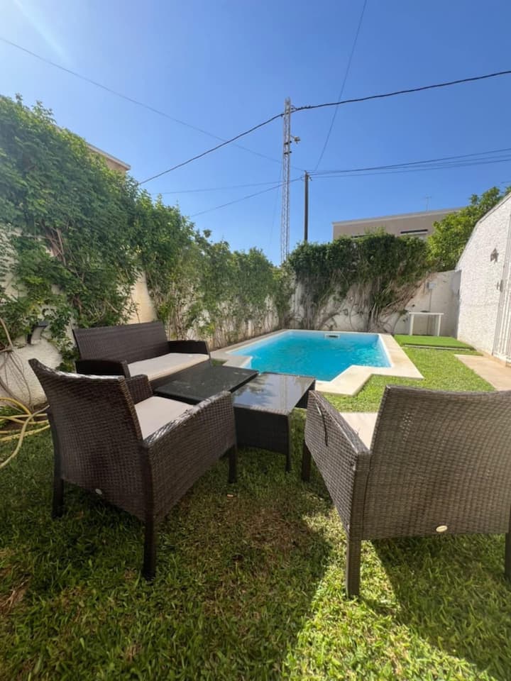 Villa Shéhérazade | Barbecue Et Piscine Privée - Nabeul