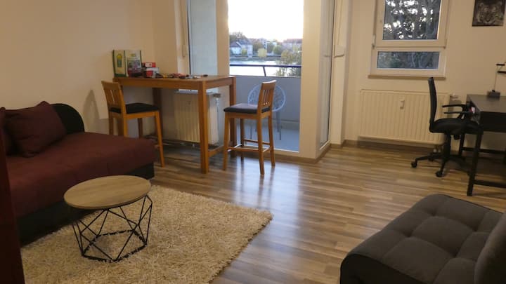 Studio On The Rhine With Balcony And Rhine View - Weil am Rhein