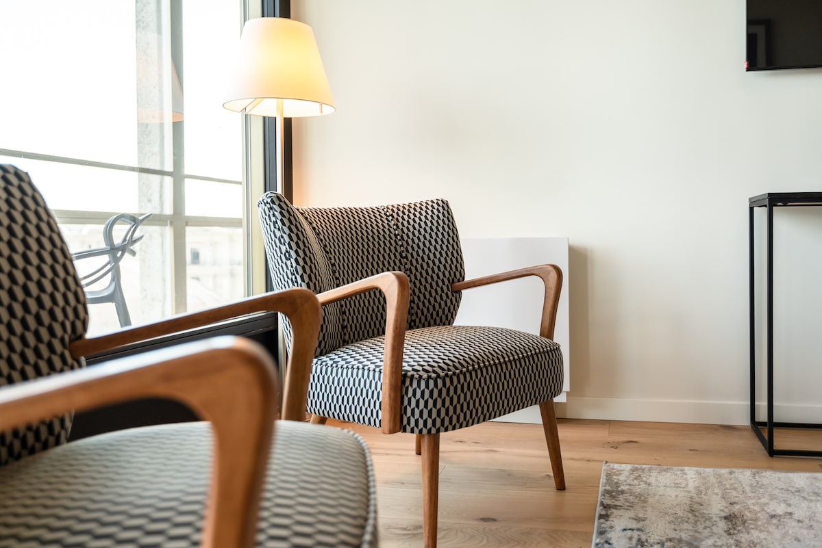 Increíble vista a través de Parigi - Departamentos en renta en Roma ...