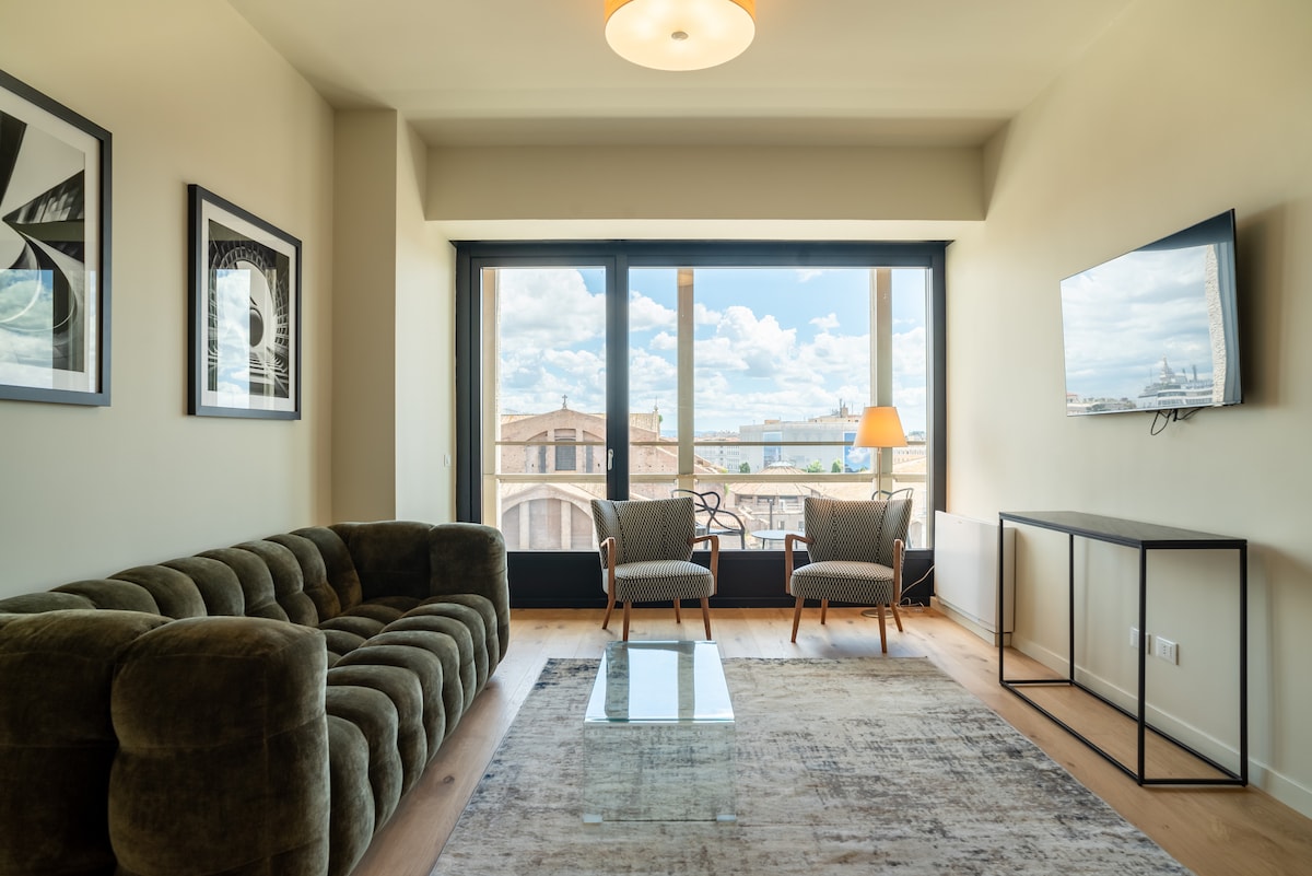 Increíble vista a través de Parigi - Departamentos en renta en Roma ...