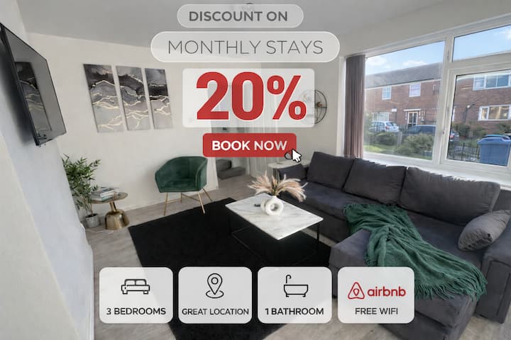 30% Off/manchester Airport/ Free Wifi & Parking - Altrincham