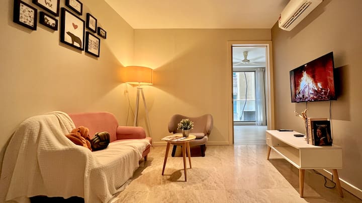 Warm 1br @ Bukit Bintang | Netflix | 100mbps Wi-fi - Kuala Lumpur