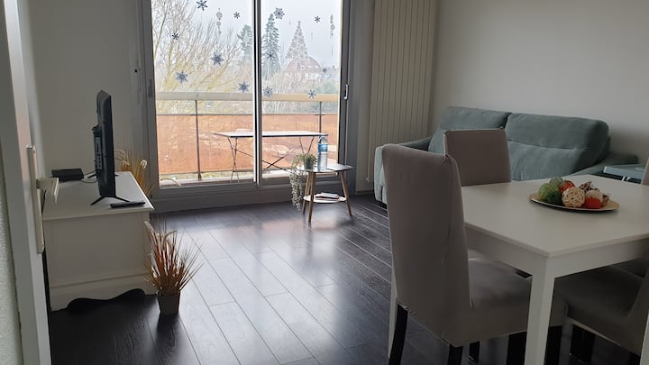 2p De 50m2 Calme 15min De Strasbourg Garage&balcon - Lingolsheim