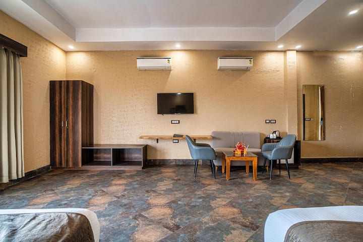 Family Retreat Room | Cozy Meadows | Jim Corbett - Jim Corbett National Park