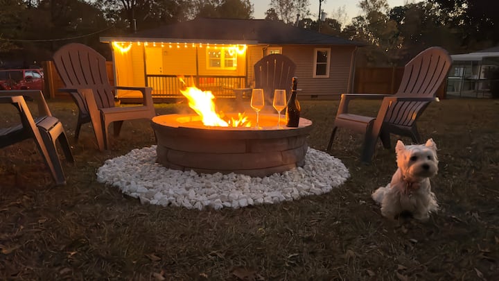 Family Home W/patio & Fire Pit/near Airport & Bmw - Greer, SC