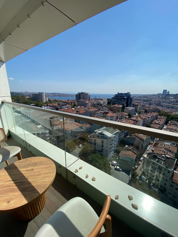 2+1residence Apartment In Beşiktaş, Bosphorus View - Istanbul