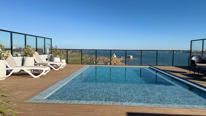 Dpto. Ideal Para Vacacionar Frente A La Playa - Paraguay