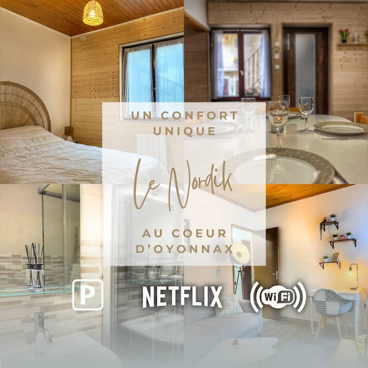 Le Nordik • Cocon Unique • Proximité Lacs/rando - Oyonnax