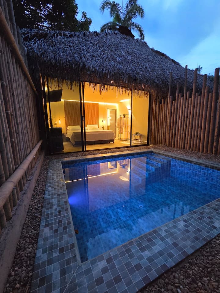 Villa Amalfitana Piscina Miniplaya Privada Y Suite - Melgar