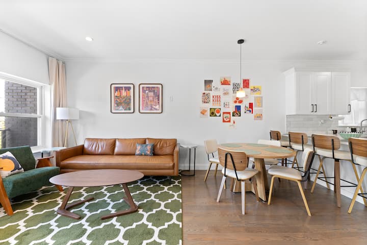 Stylish 3br Retreat Minutes To Nyc | Sleeps 10 - Jersey City, NJ