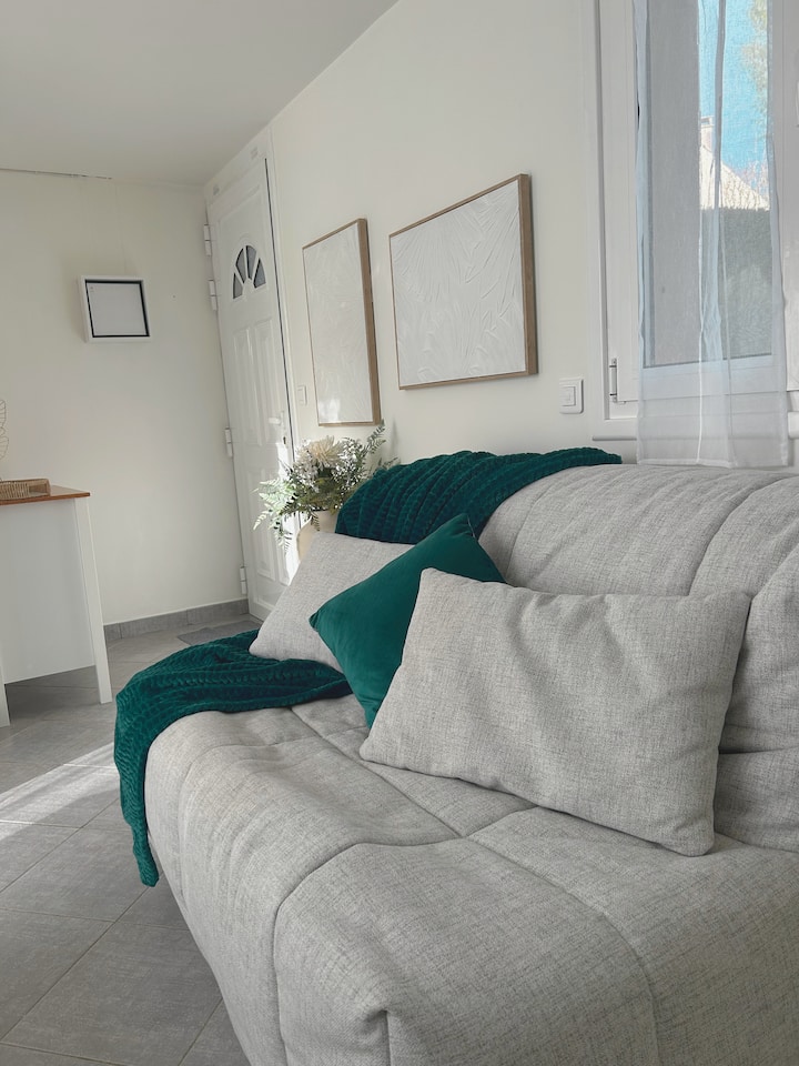 Le Cocon Bleu, Duplex Cosy Et Lumineux - Saint-Leu-d'Esserent