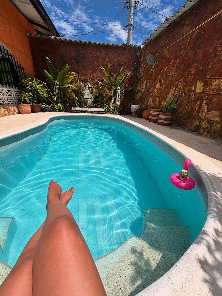 Casa Sol En El Jardín – Piscina Y Descanso Total - Carmen Apicala
