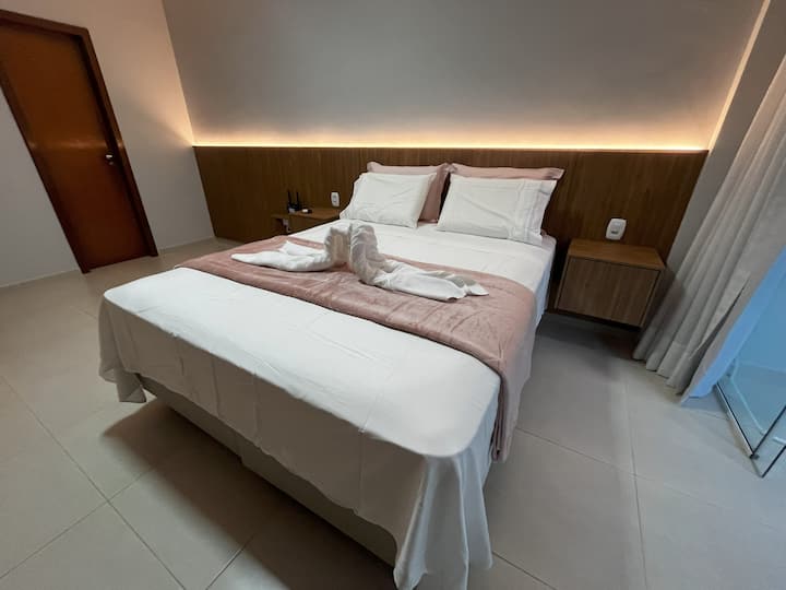 Areia Preta Flat Vista Mar E Piscina - 6x S/juros - Guarapari