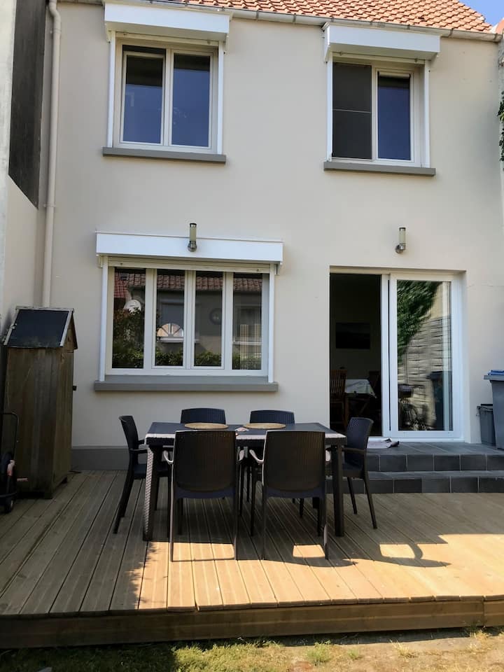 Charmante Maison Tout Confort, Proche De La Plage - Plage de Wimereux