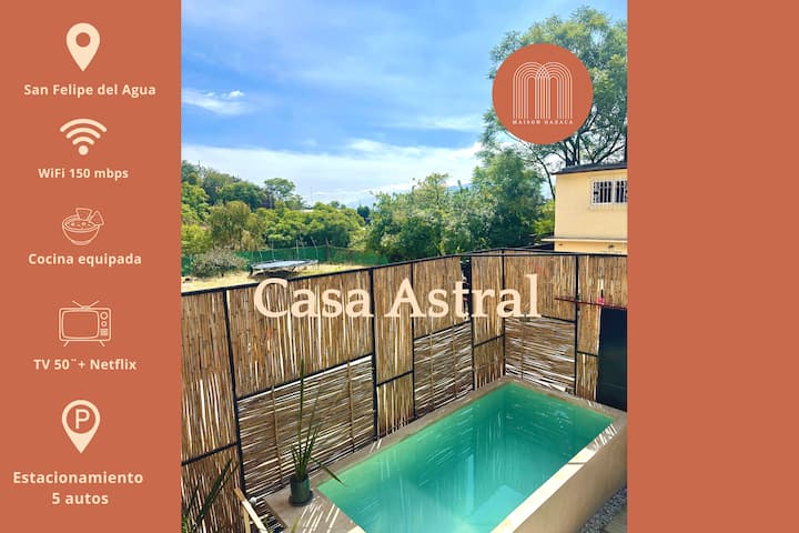 Casa Astral Con Alberca Entre Estrellas Y Montañas - Oaxaca