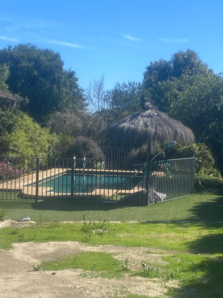 Cabaña Familiar Descanso Con Cocina Y Piscina. - Quintero
