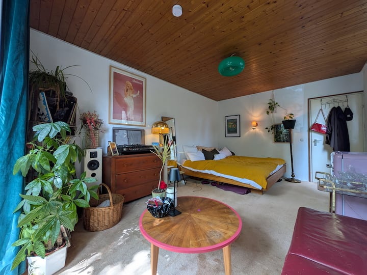 Ruhiges Vintage-apartment Mit Balkon Im Grünen - 慕尼黑