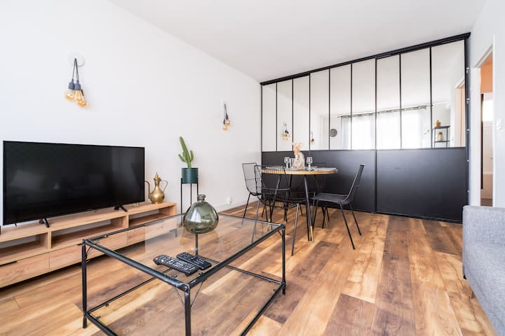 T2 Cosy Chic Centre Toulouse Avec Parking - Toulouse