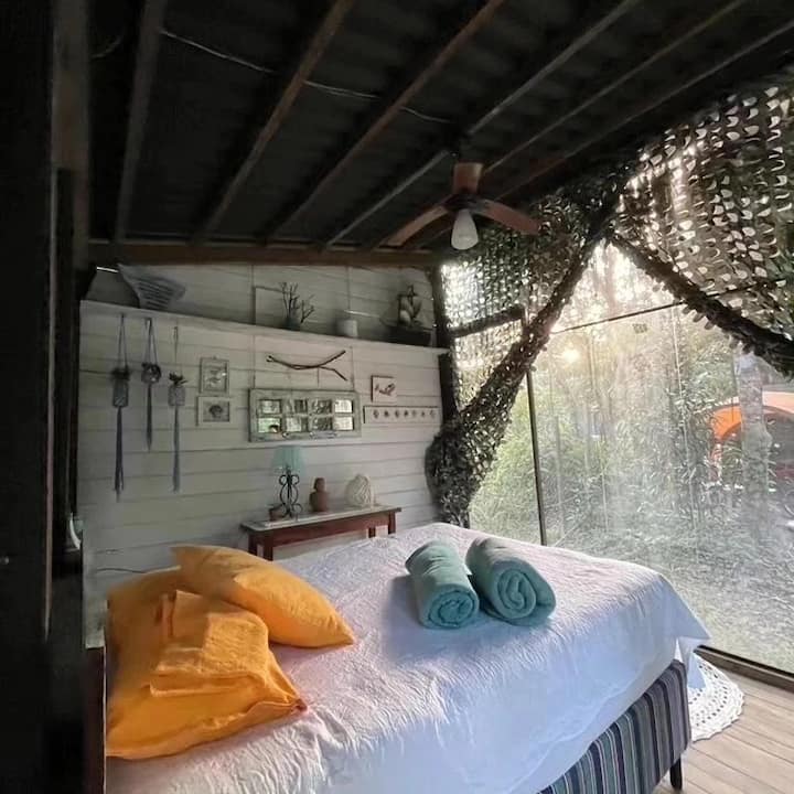 Chalé De Vidro Para Casal - Peruíbe