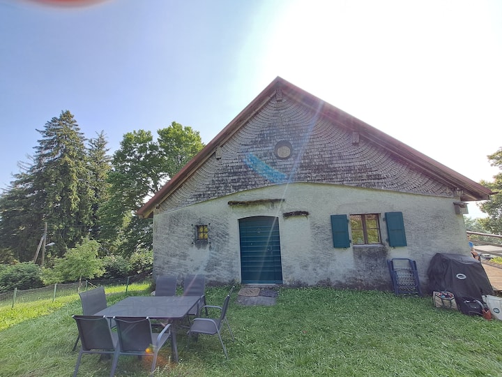 Belle Ancienne Grange Sur Les Hauteurs De Montreux - Montreux