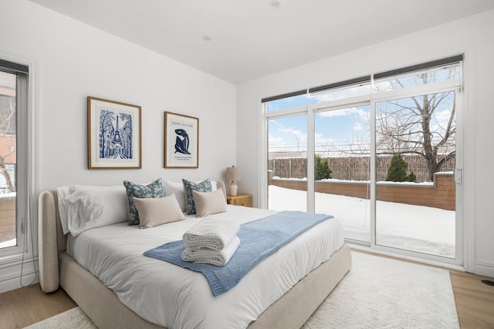 Bright 1br Condo – Modern Comfort & Wi-fi (B) - Blainville