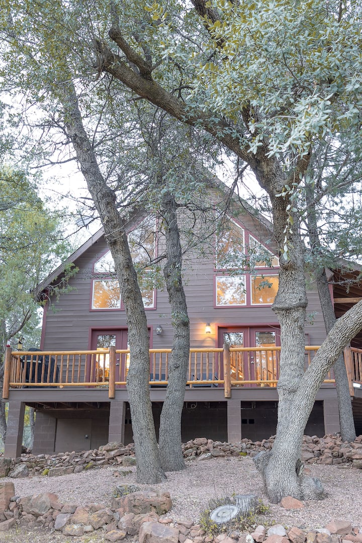 Cozy Pine Cabin • Deck, Forest & All The Vibes - Strawberry, AZ