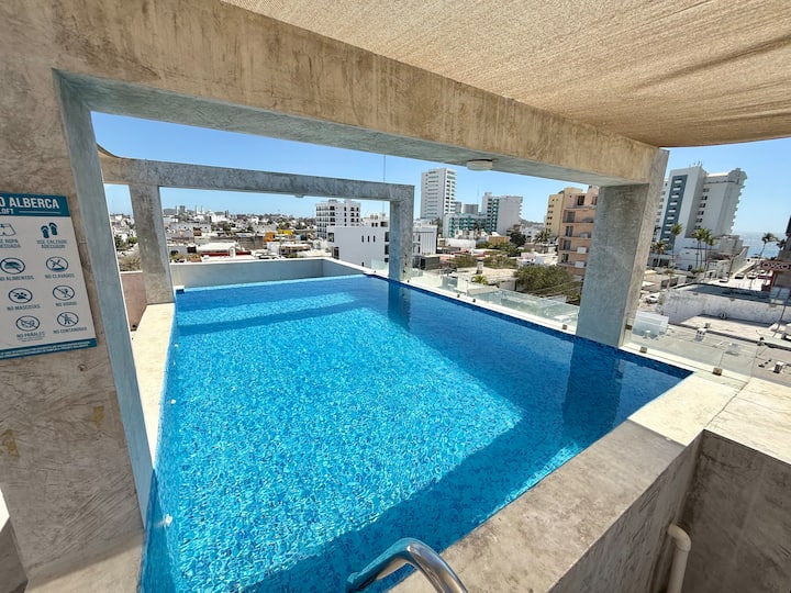 Loft Cerca De La Playa Y Malecón By Gps Rentas - Mexico