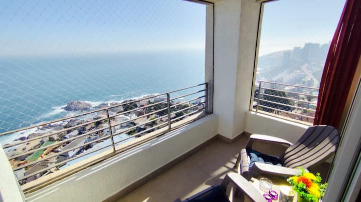 Loft Estilo Hotel Boutique - Vista Panorámica #208 - ビニャ・デル・マール