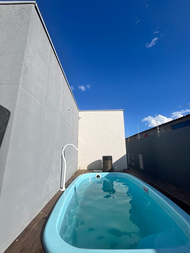 Casa Aconchegante Com Piscina Aquecida - Peruíbe