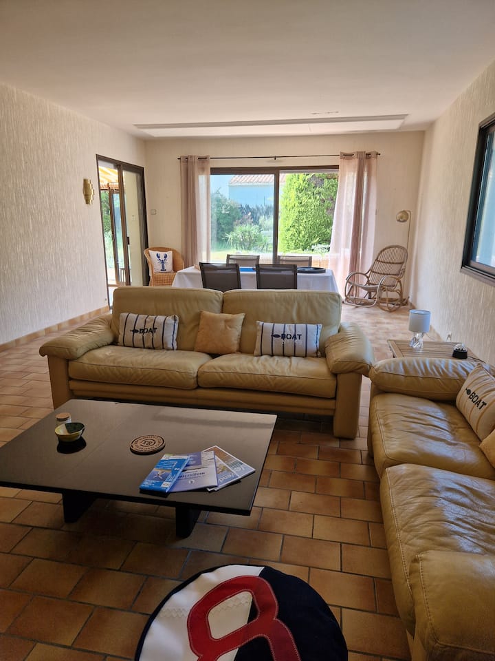 Grande Maison 6ch Plage à 50m - 14 Pers - Saint-Vincent-sur-Jard