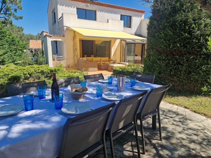 Grande Maison 6ch Plage à 50m - 14 Pers - Longeville-sur-Mer