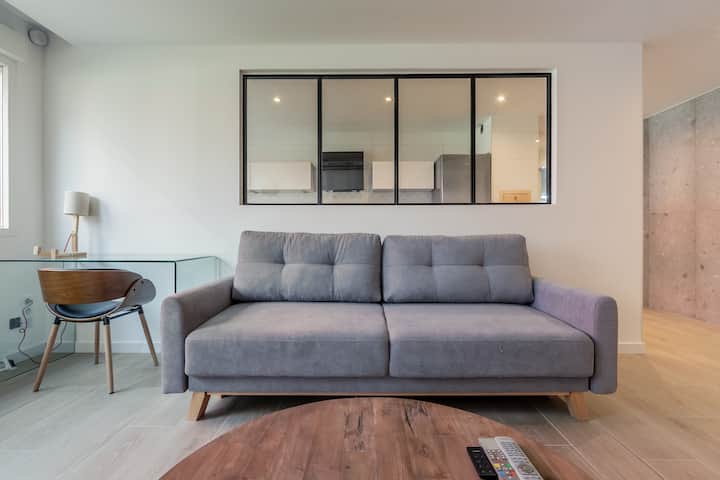 Beau T2 Neuf - 4 Pers. - 5 Min Gare & Centre-ville - ibis Styles Strasbourg Stade de la Meinau