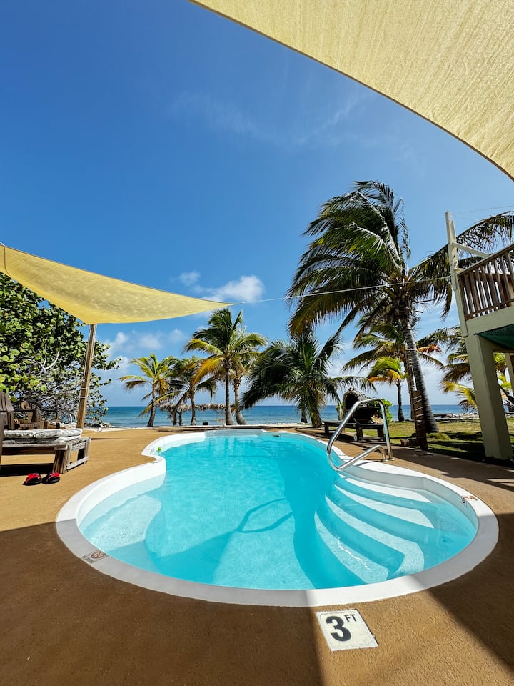 Sunshine Aloha Suite 2-bdr 2-bath On Beach W/pool! - Cayman Islands