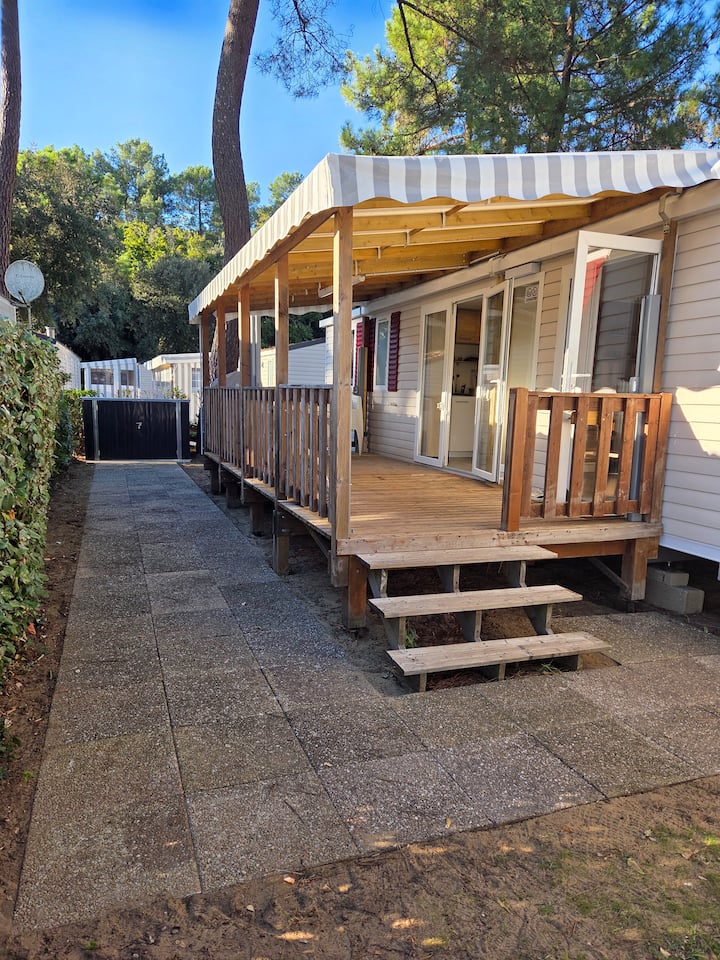 Mobil Home Spacieux De 40 M2 Camping La Pignade 4* - Ronce-les-Bains