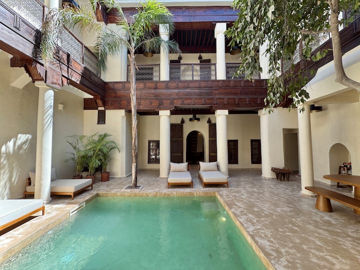 Riad Aalaïa - Luxueux Avec Piscine Chauffée - Marrakesh