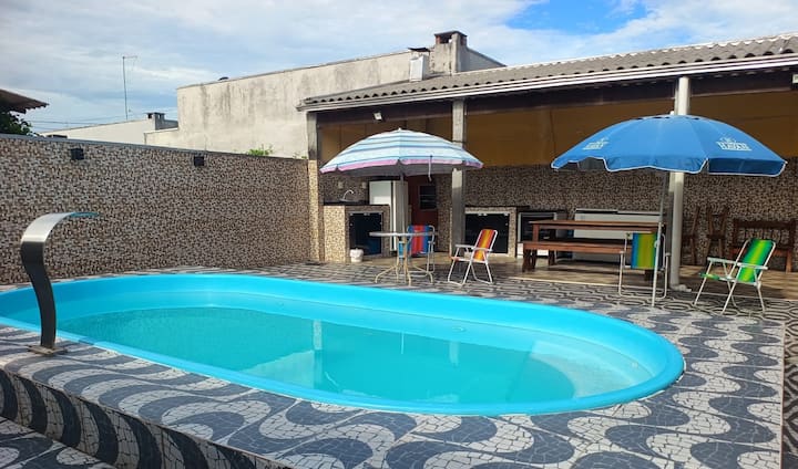 Casa Na Praia 5 Quartos, Piscina E áRea Gourmet - Matinhos