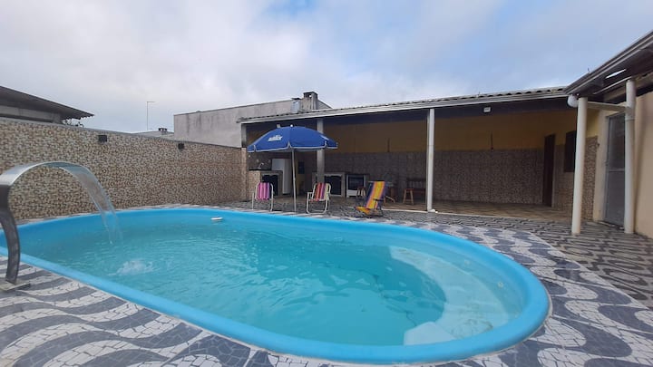 Casa Na Praia 5 Quartos, Piscina E áRea Gourmet - Matinhos