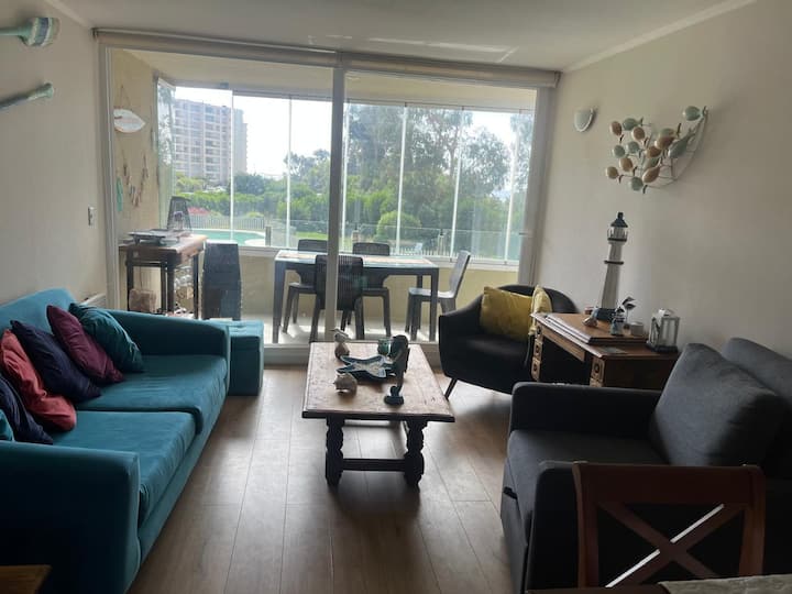 Departamento En Condominio Costa Papudo - Papudo