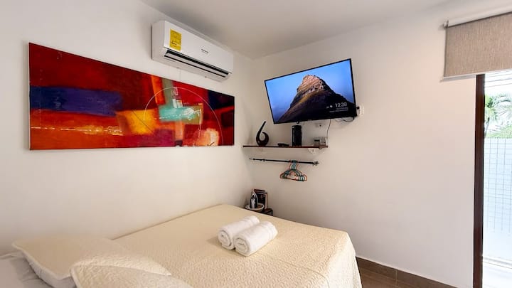 Studiomoderno+privado+chanis+wifi+kitchen+centrico - Panama City
